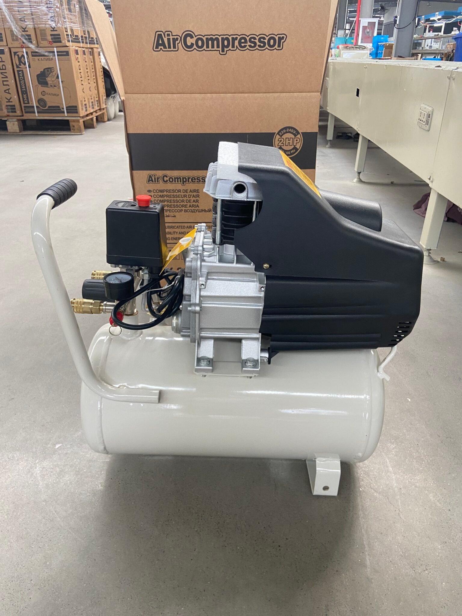 SY-2025 Direct Driven 1.5hp 2hp Piston Cylinder Portable Air Compressor ...
